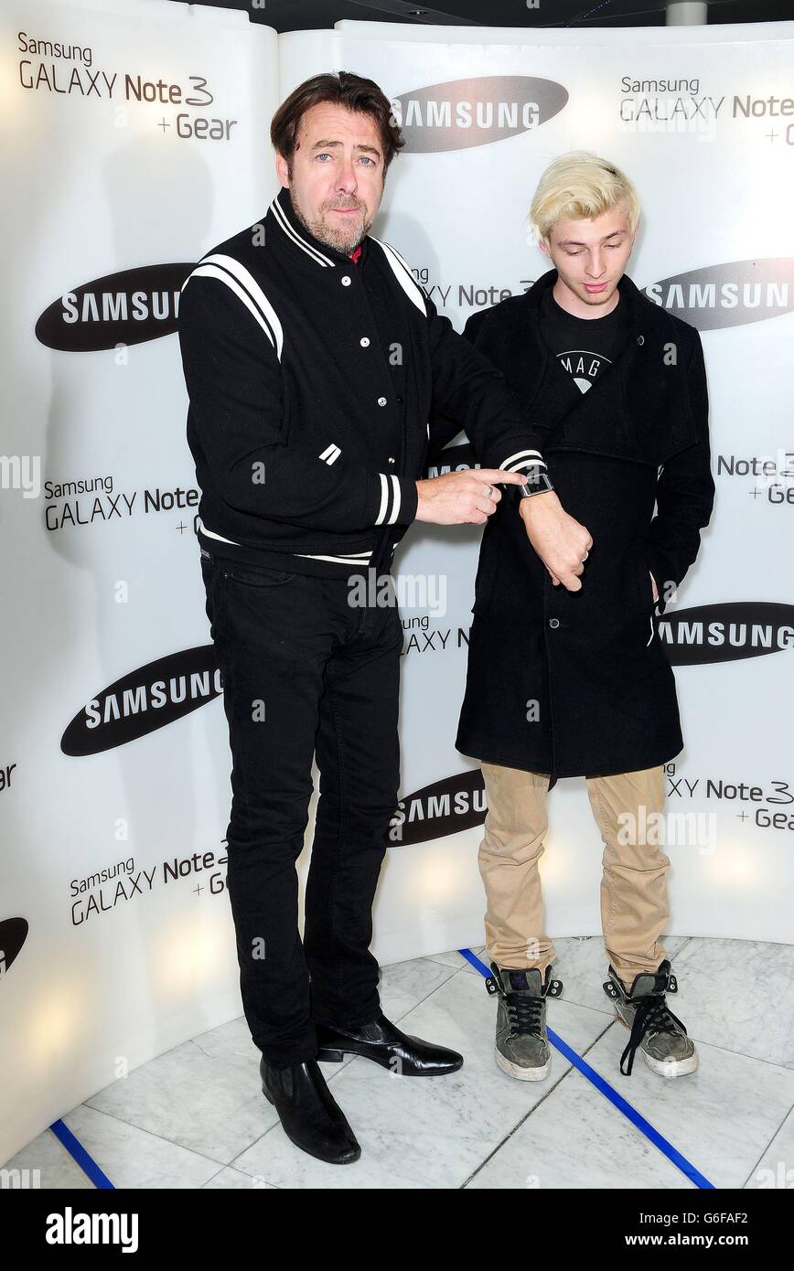 Samsung Galaxy Launch Party - London Stock Photo - Alamy