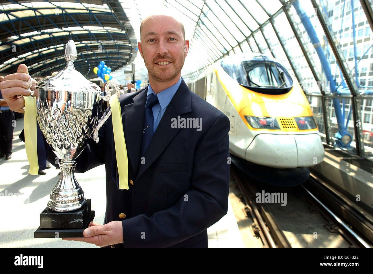 Alan Pears - British rail speed record Stock Photo - Alamy