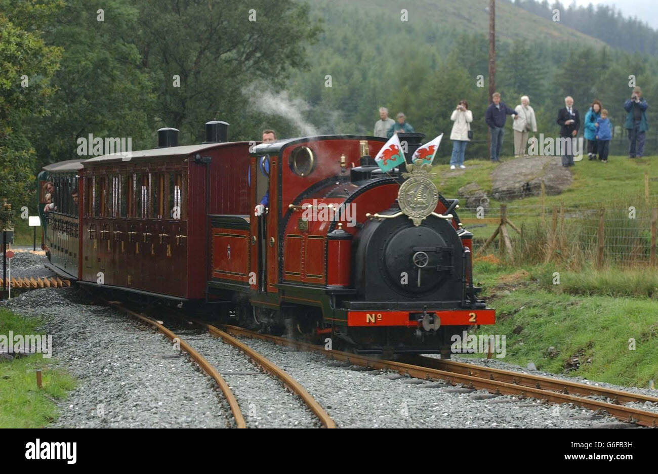 Prince of Wales - Welsh Highland Railway Stock Photo - Alamy