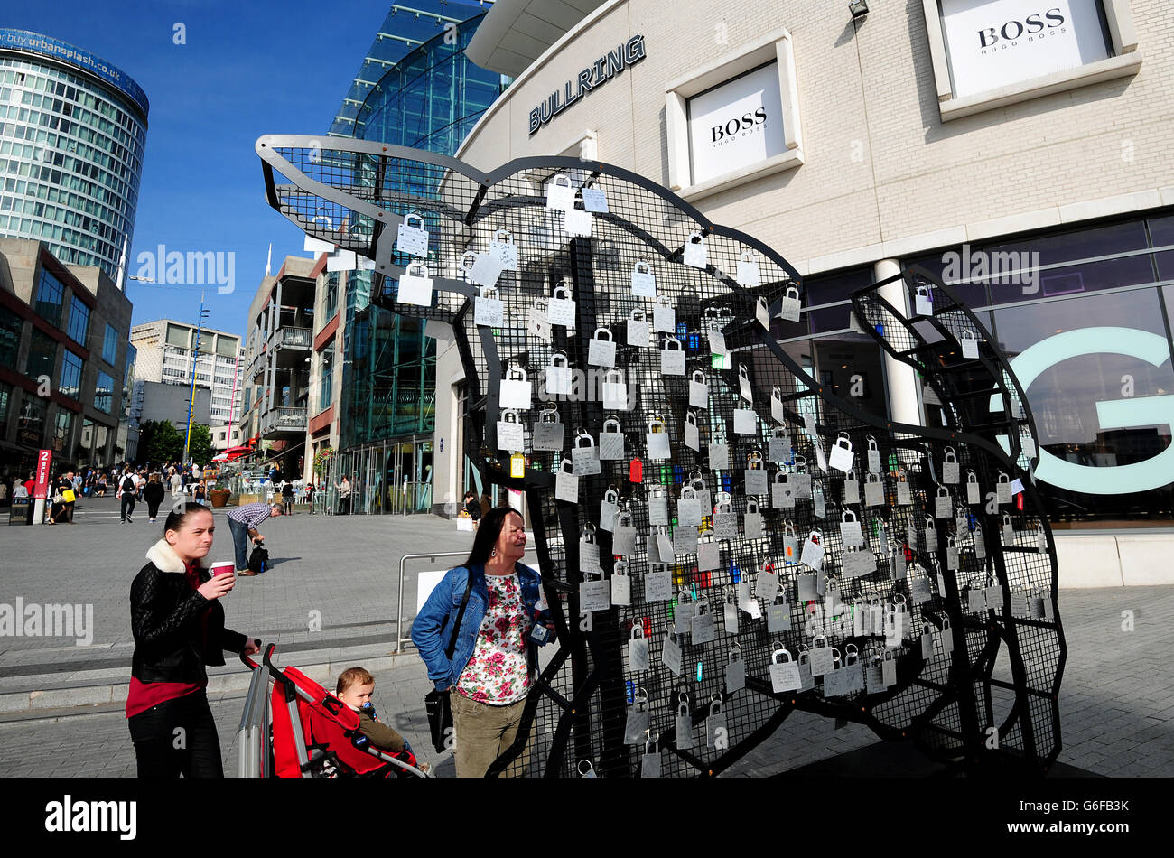 Bullring shopping complex Stock Photo - Alamy