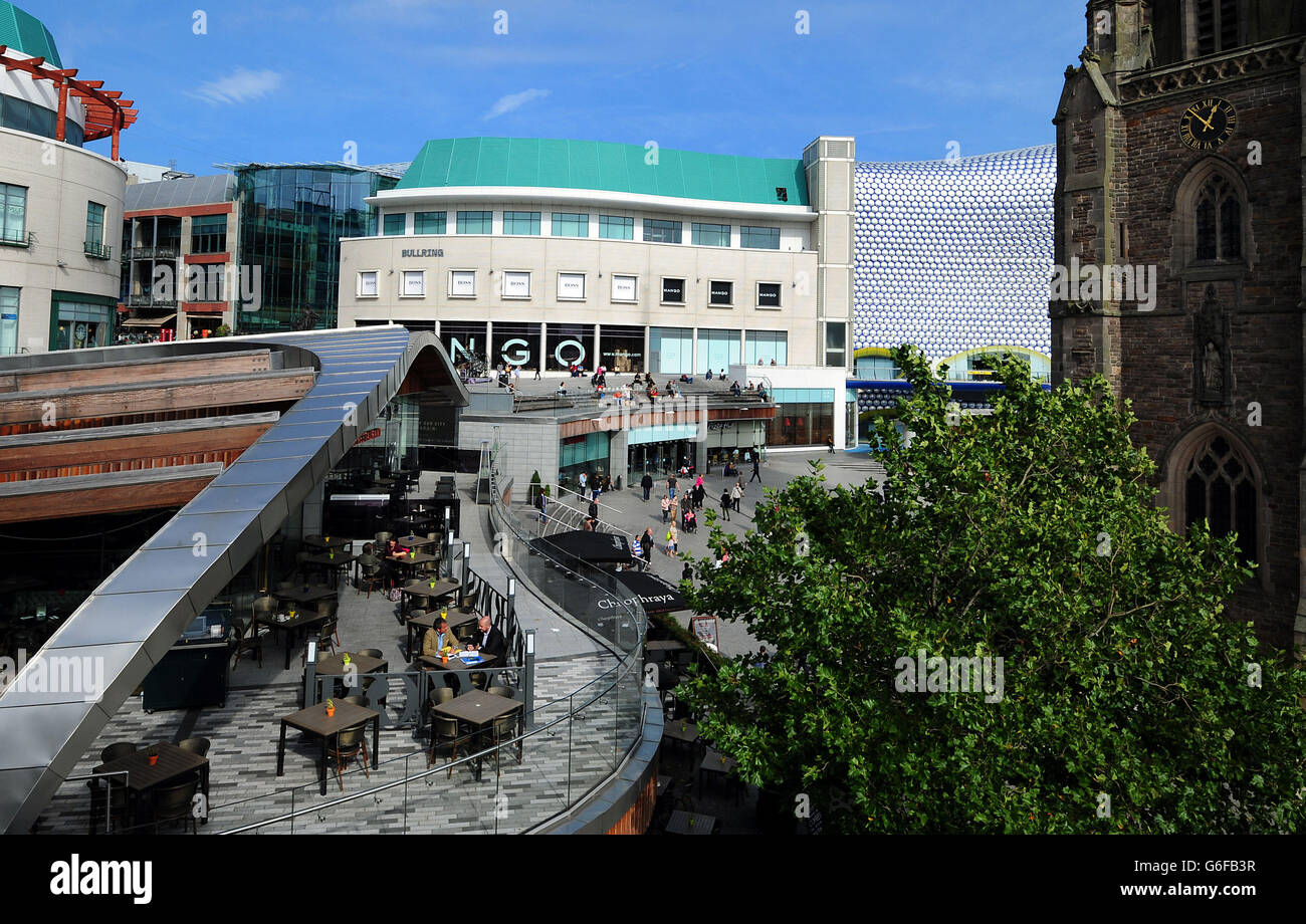 Bullring shopping complex Stock Photo - Alamy