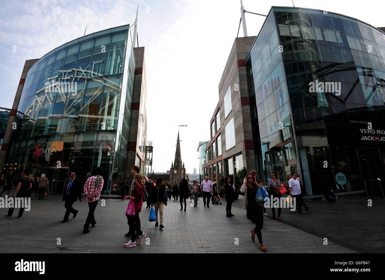 Bullring shopping complex Stock Photo - Alamy