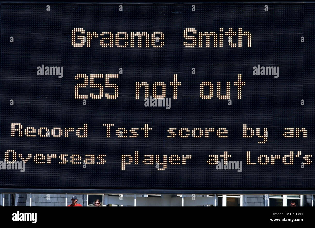 Cricket scoreboard lords hi-res stock photography and images - Alamy