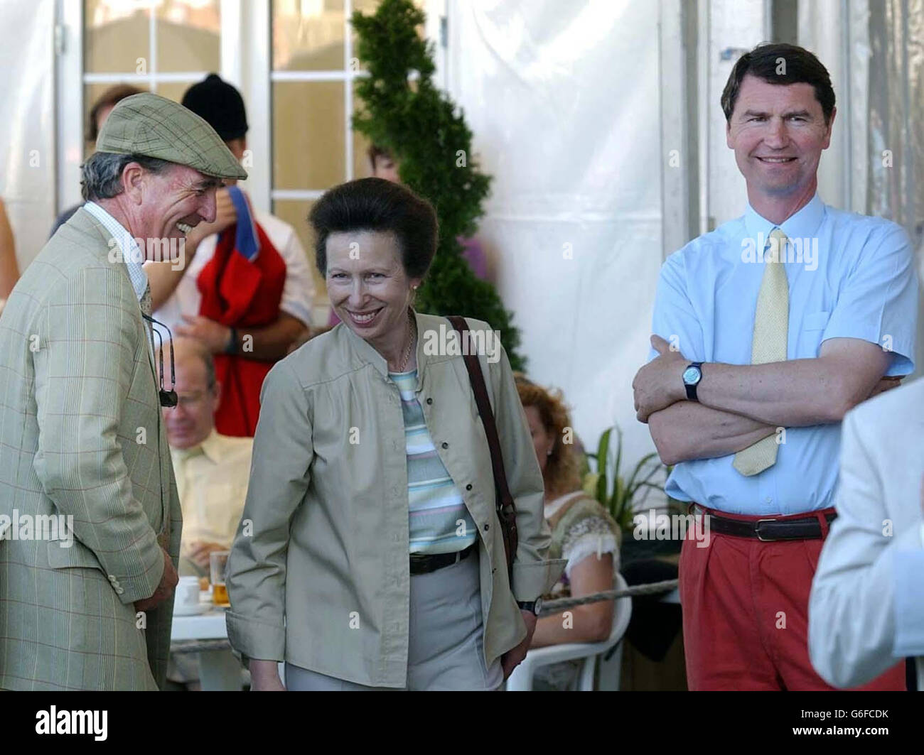 Princess Royal And Her Husband Commander Tim Laurence High Resolution ...