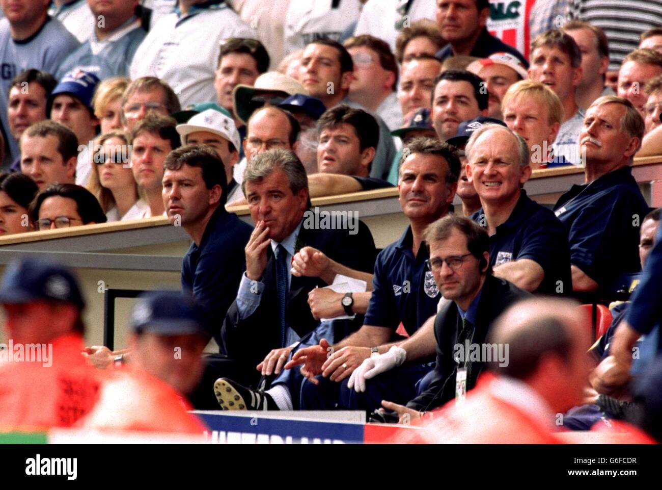 Soccer euro 96 england v switzerland at wembley hi-res stock ...
