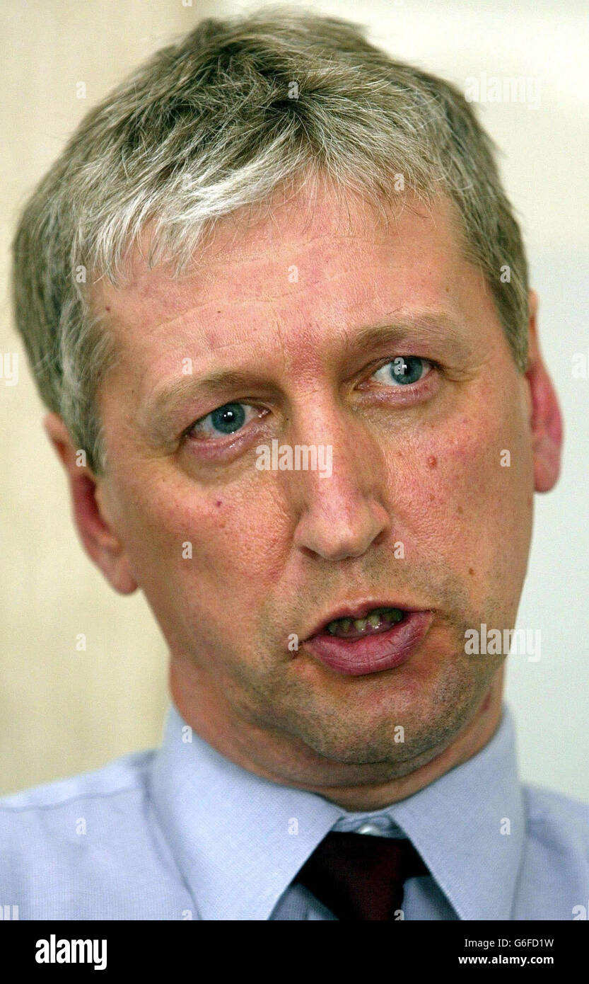Principal of Soham Village College Howard Gilbert speaking prior to the ...