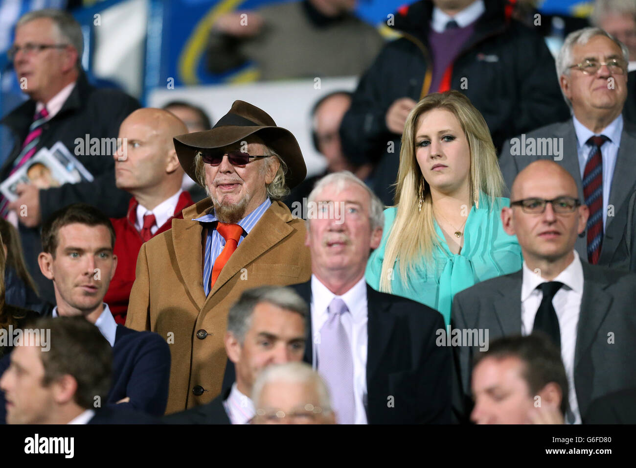 Blackpools owen oyston hat female companion hi-res stock photography ...