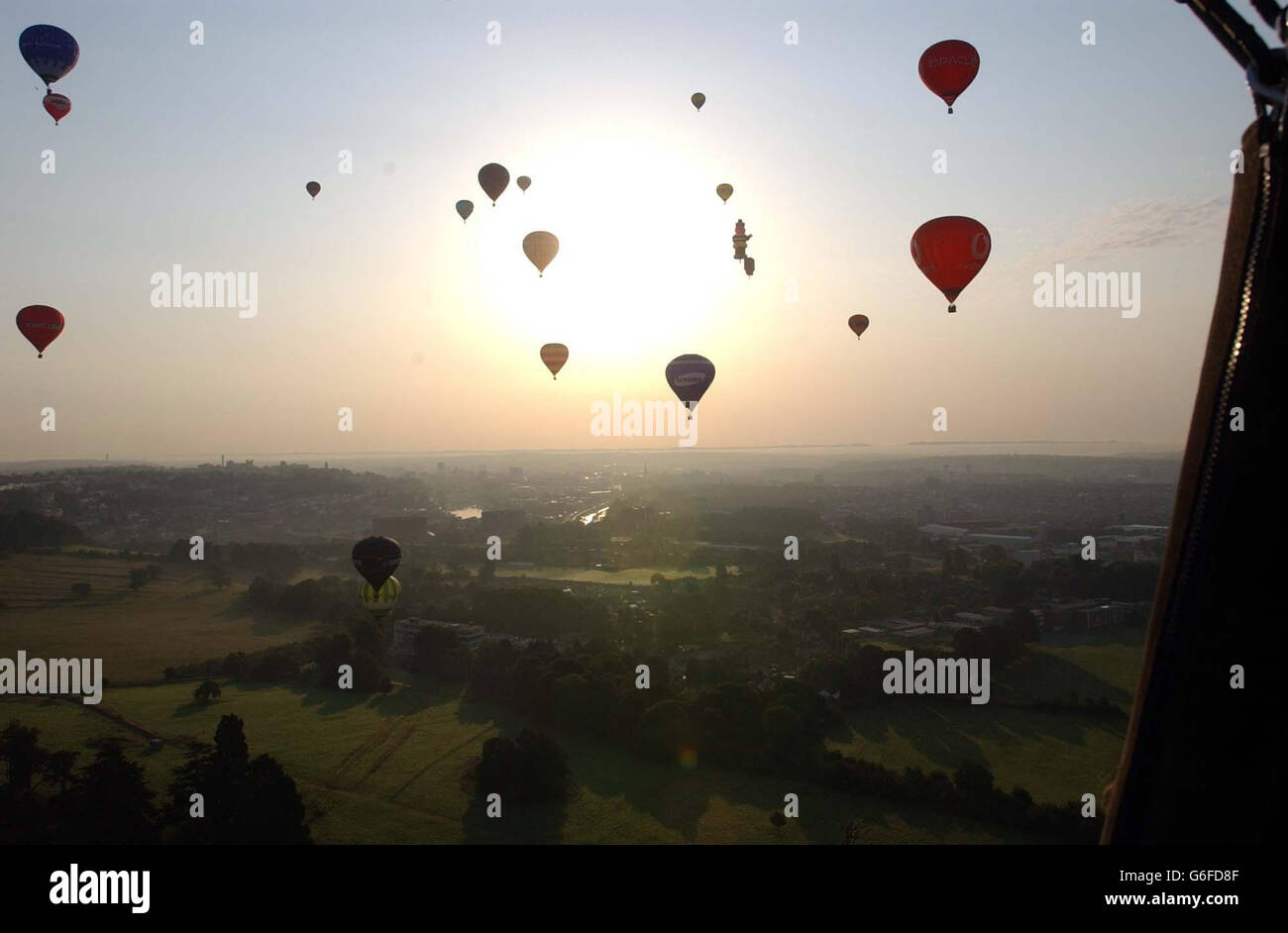 Vodafone live international balloon fiesta hi-res stock photography and ...