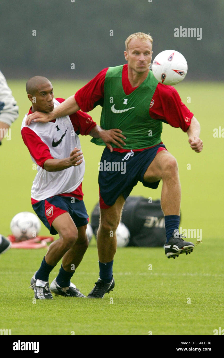 Arsenal training - Gael Clichy Stock Photo - Alamy