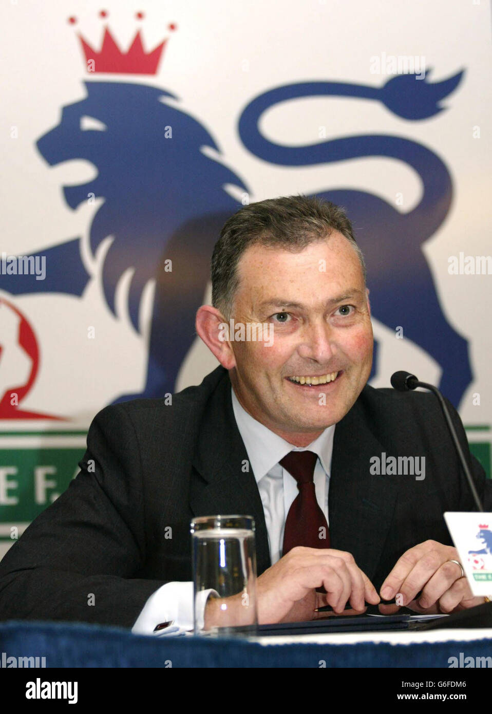 Premier League chief executive Richard Scudamore announces to the media ...