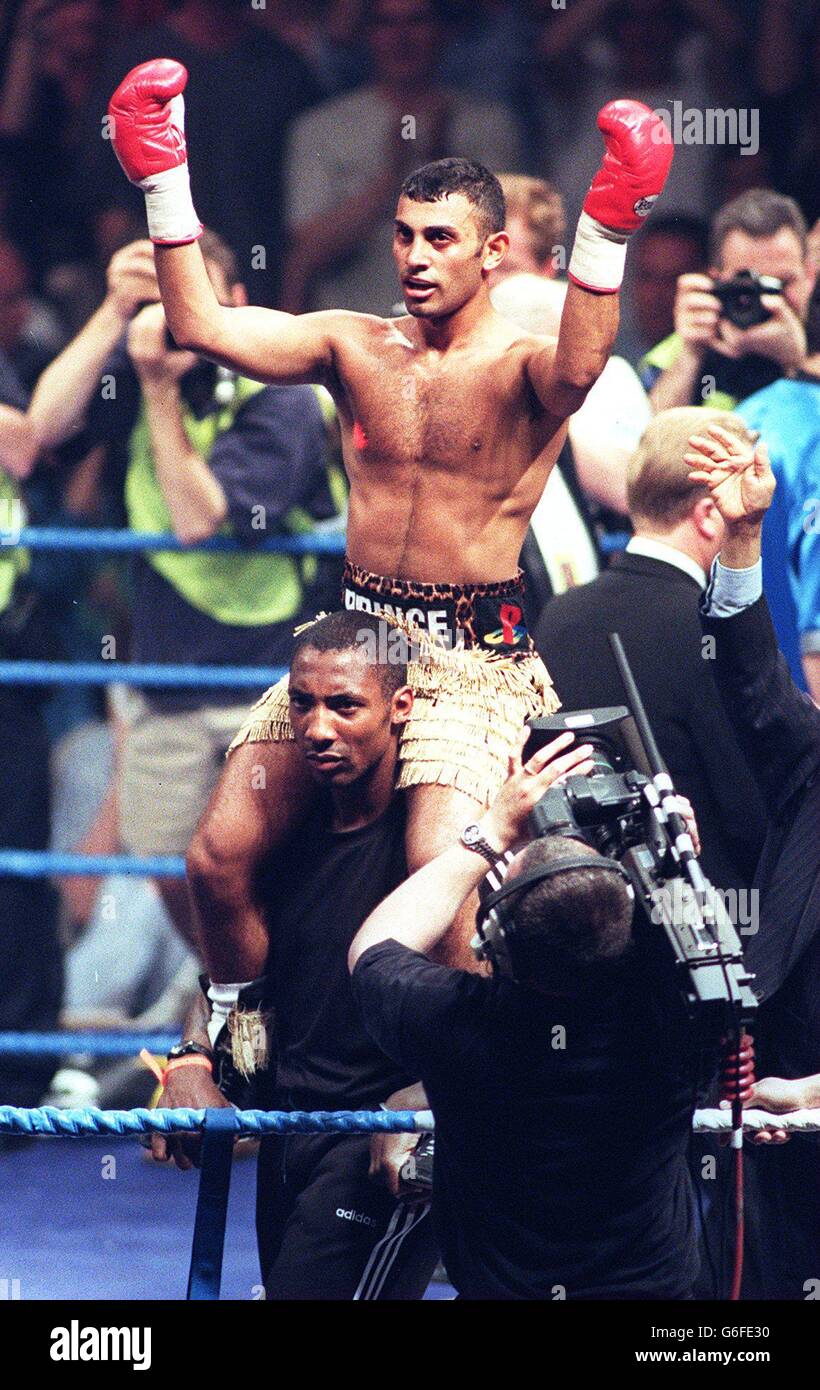 Boxing prince naseem hamed v daniel alicea hi-res stock photography and ...