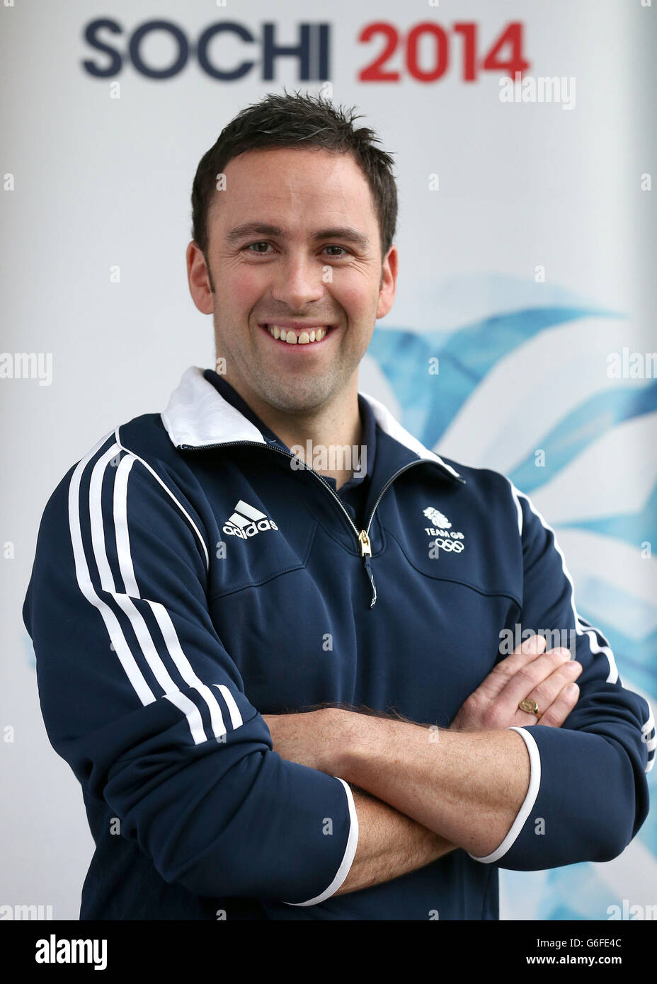 Curling Skip David Murdoch during the announcement of the athletes ...
