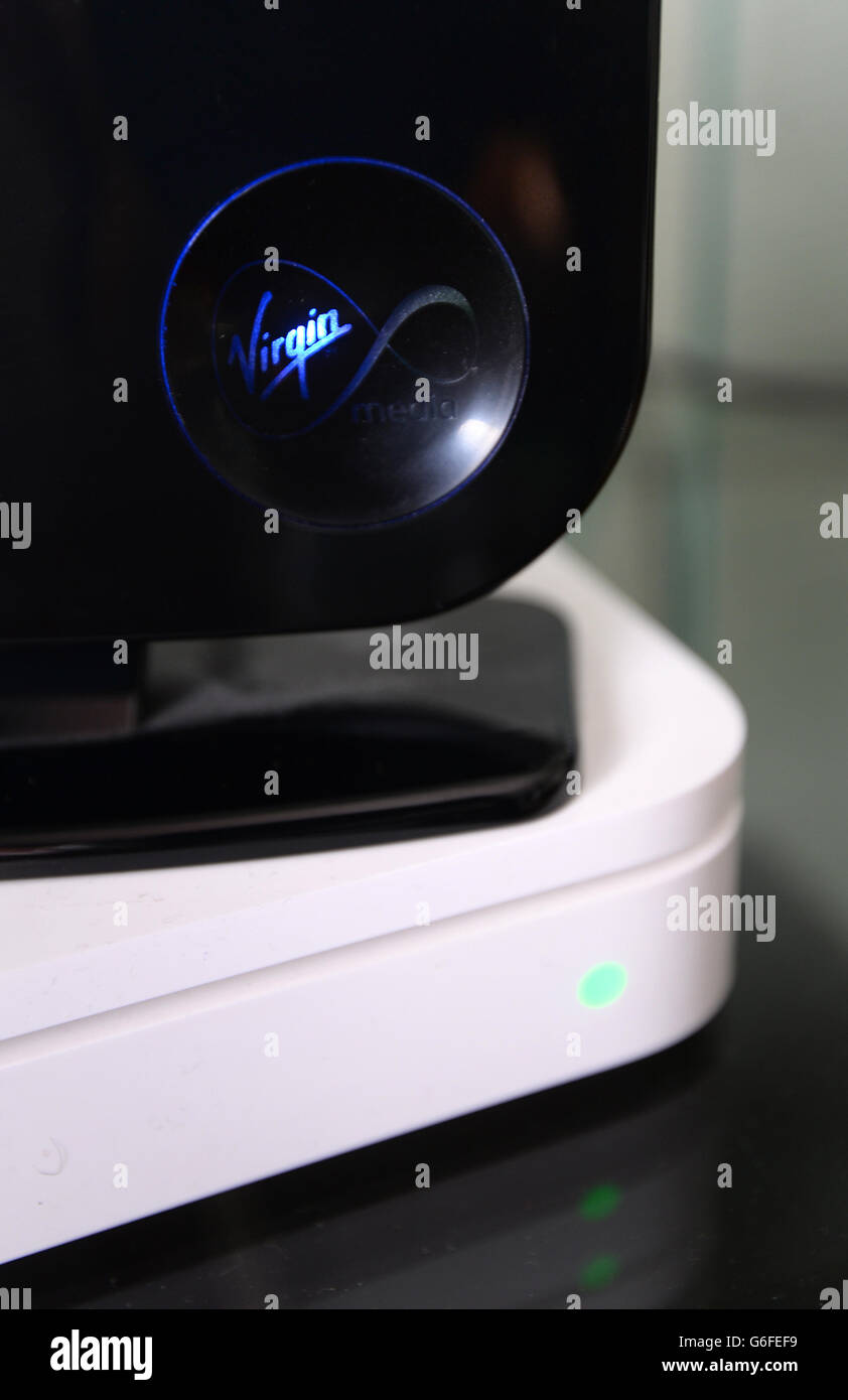 Virgin router hi-res stock photography and images - Alamy