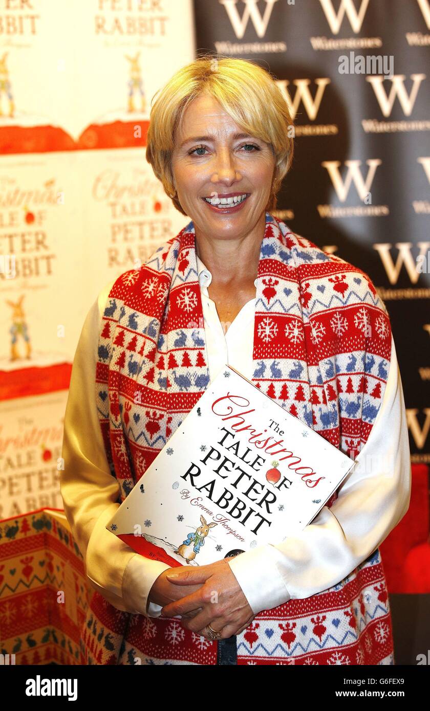 Emma thompson book launch hi-res stock photography and images - Alamy