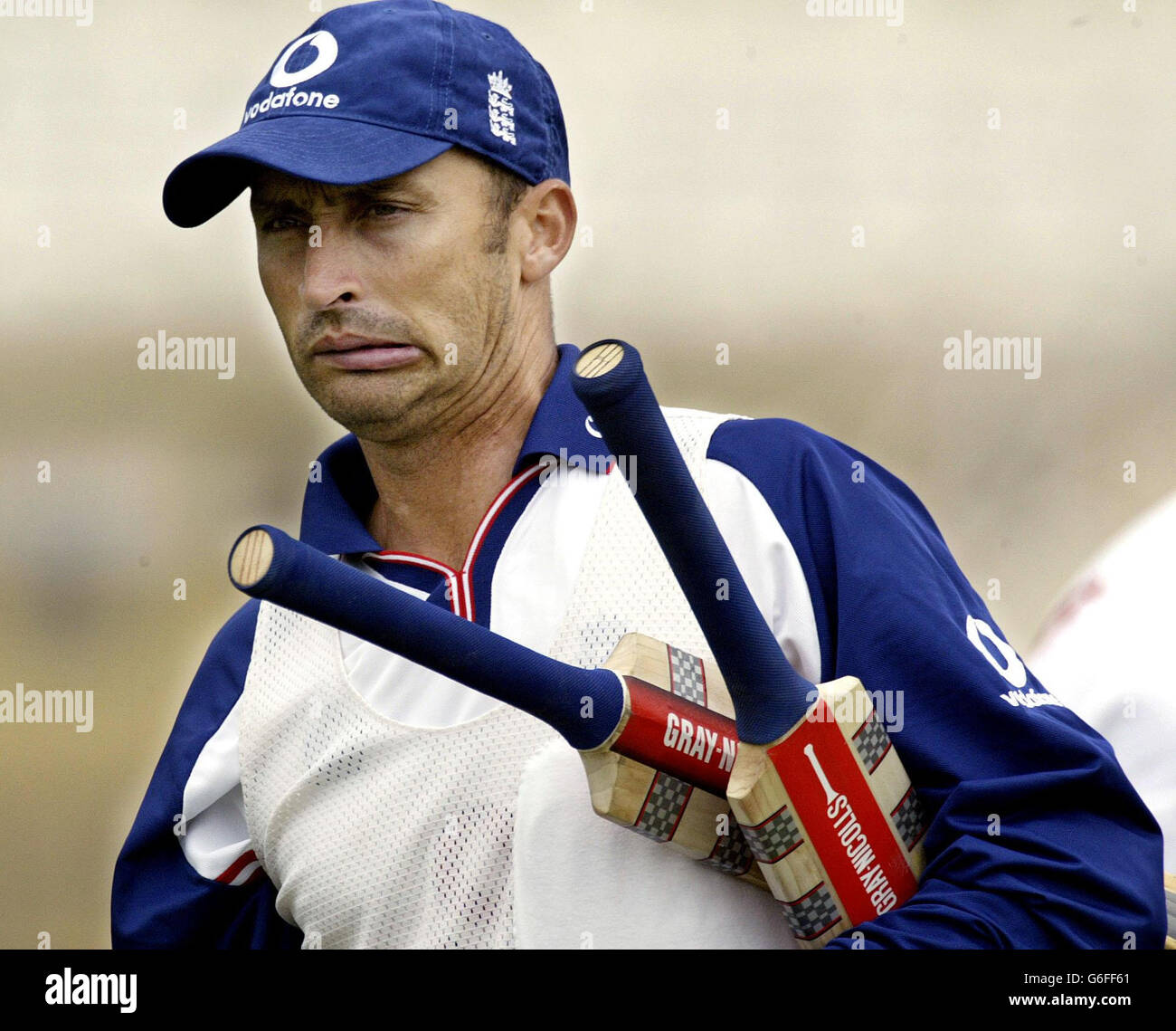 Nasser Hussain Stock Photo - Alamy