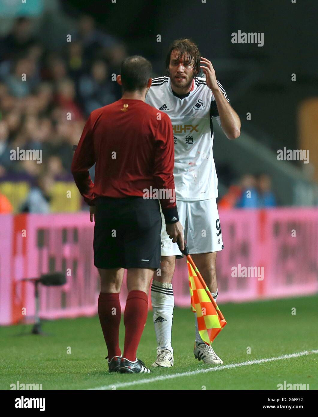 Group injury full official football hi-res stock photography and images ...