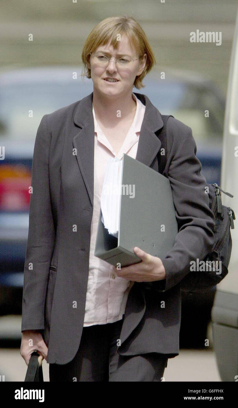 Susan Watts, BBC2 Newsnight's science editor, leaves the High Court in ...