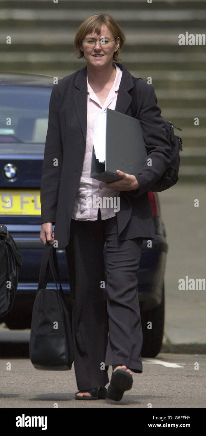 Susan watts hutton inquiry hi-res stock photography and images - Alamy