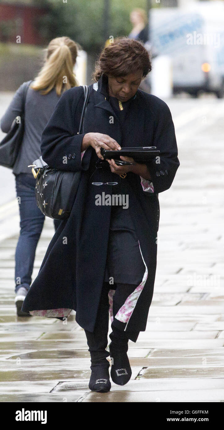 Constance Briscoe court case Stock Photo - Alamy