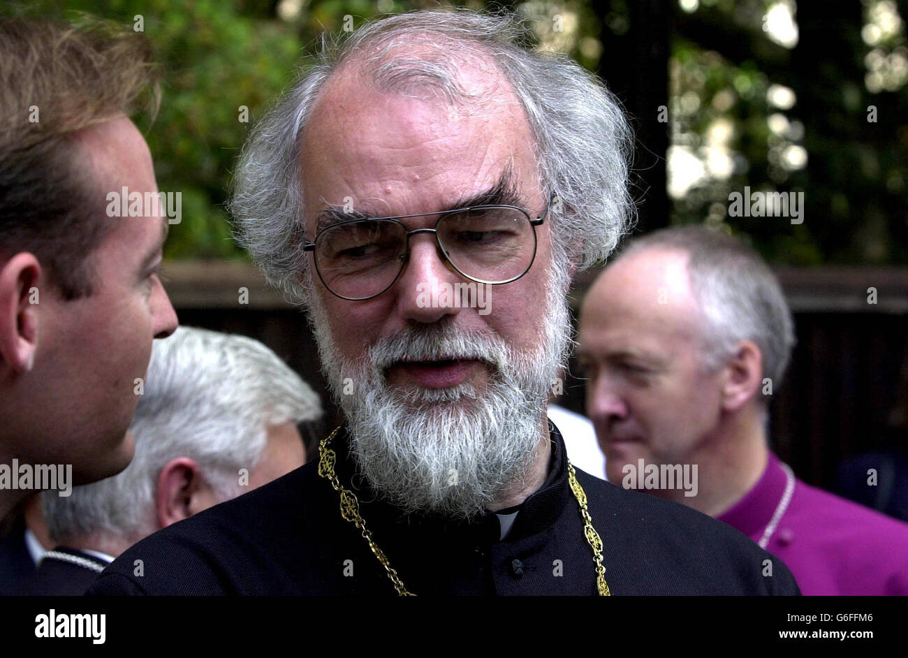 Metropolitan Anthony funeral - Rowan Williams Stock Photo - Alamy