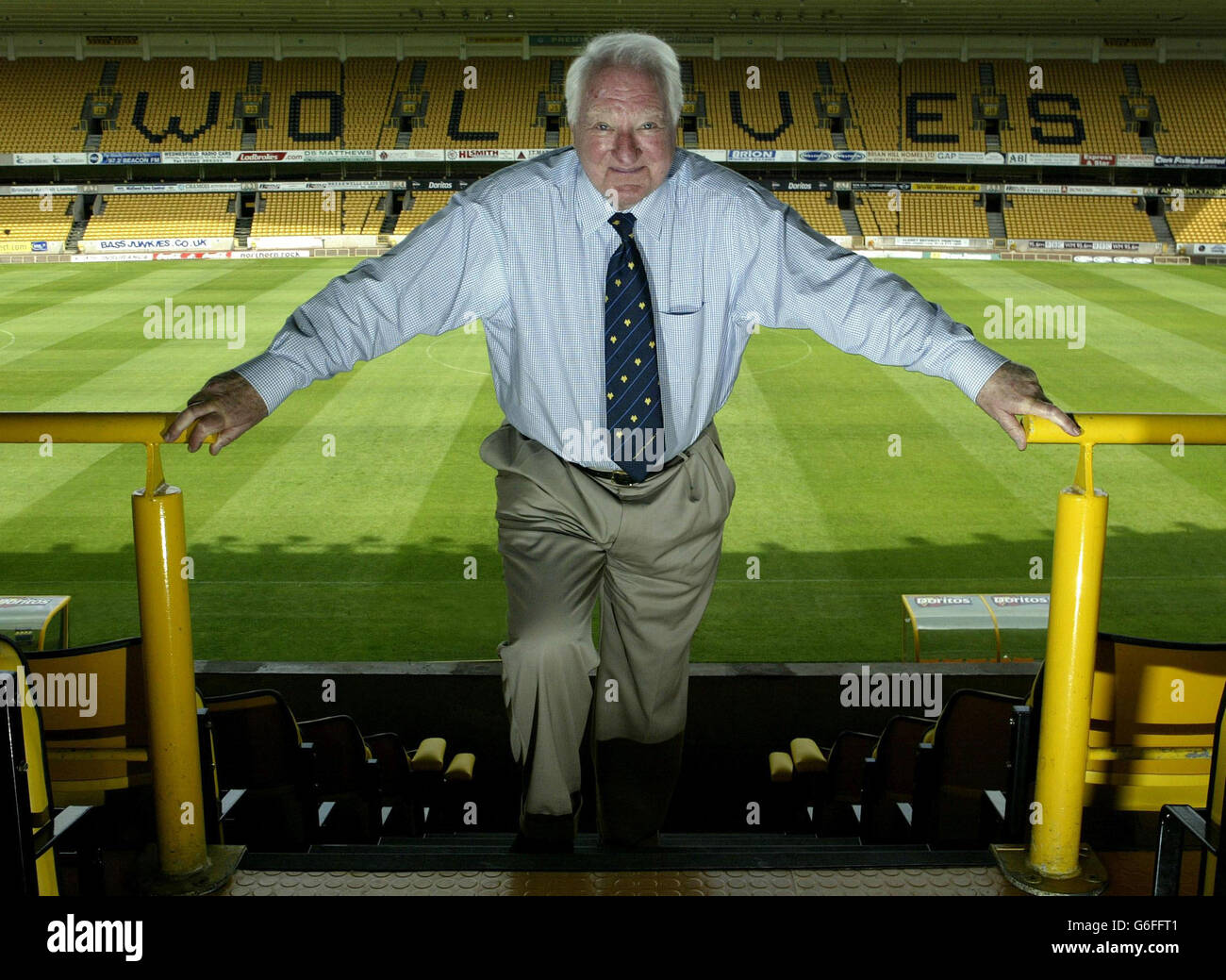Sir Jack Hayward Wolves Stock Photo - Alamy