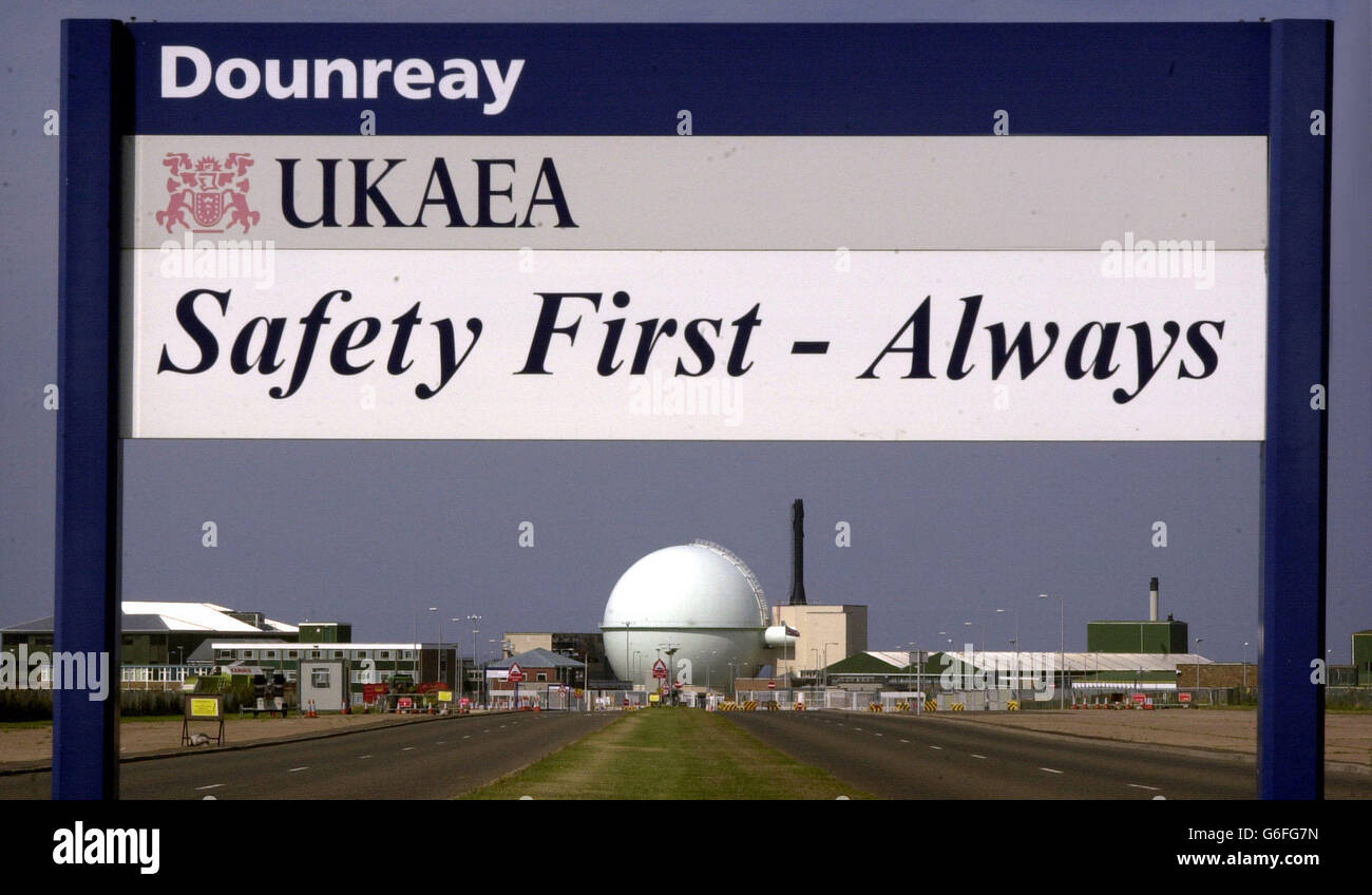 Dounreay Nuclear Power Plant Stock Photo - Alamy