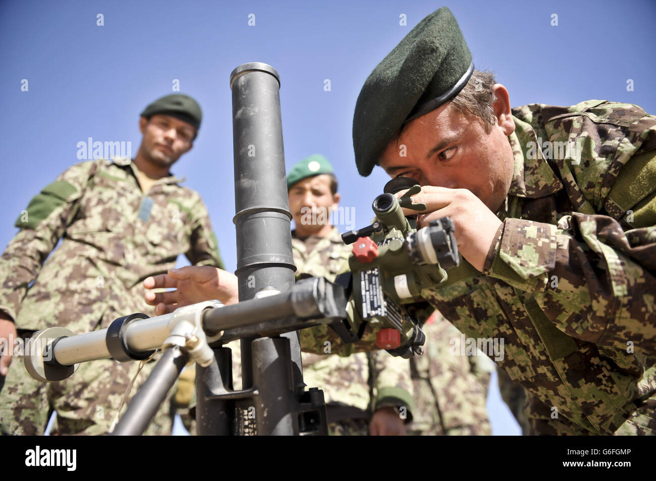 Military Mortar Gun