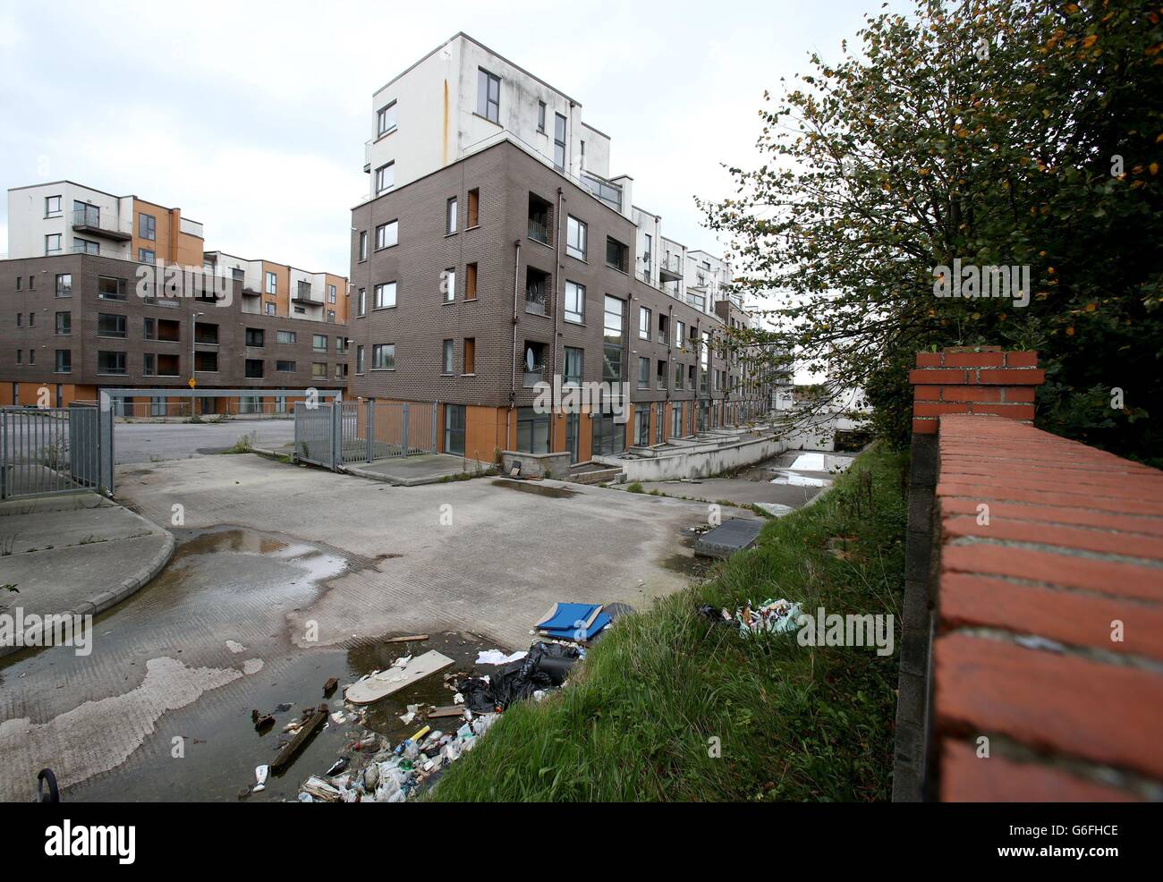 A General view of Priory Hall development in north Dublin Stock Photo ...