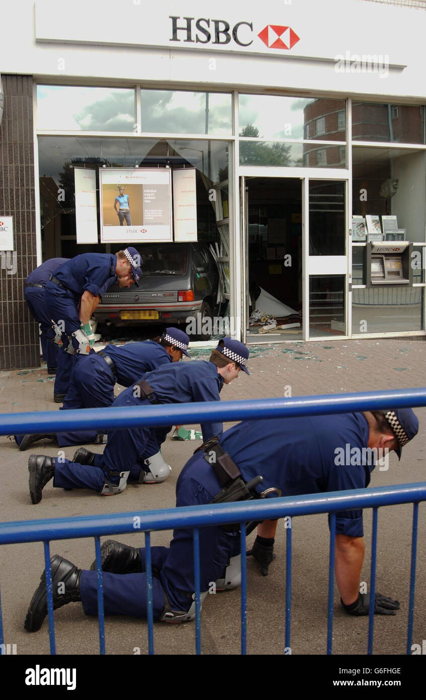 Ram raid hi-res stock photography and images - Alamy