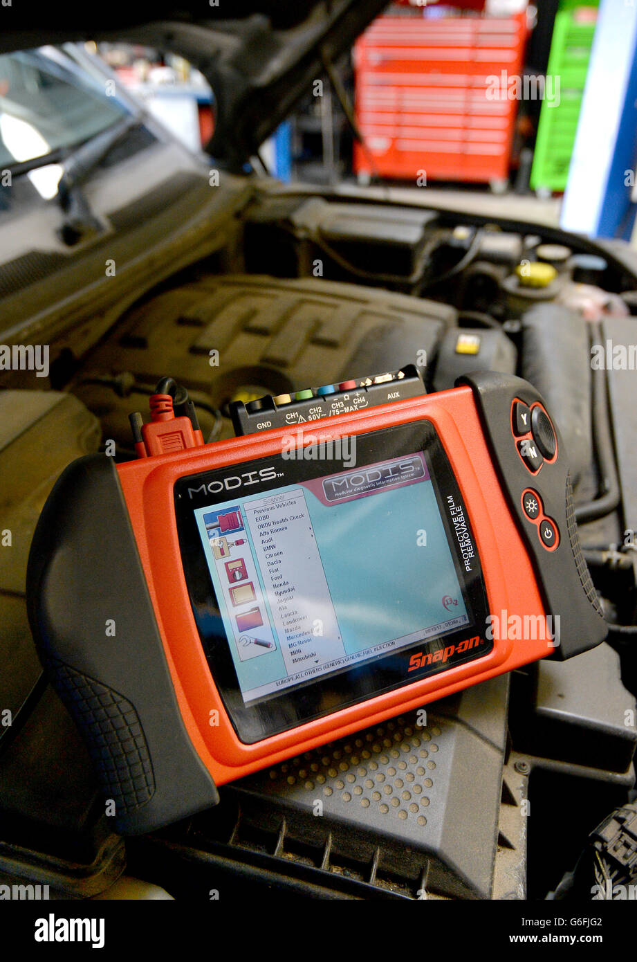 Car Repair Stock Stock Photo - Alamy