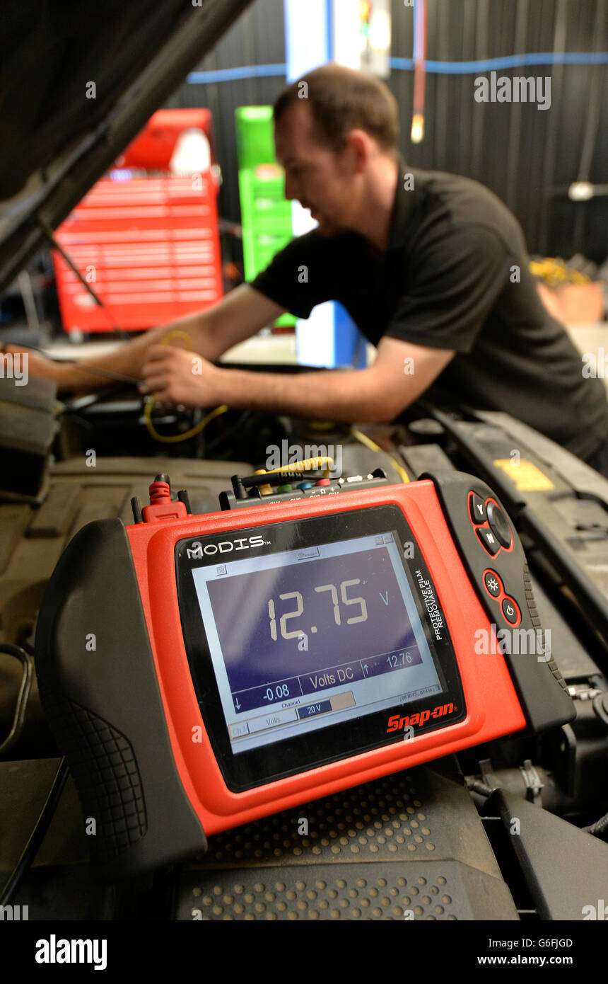 Car Repair Stock Stock Photo - Alamy