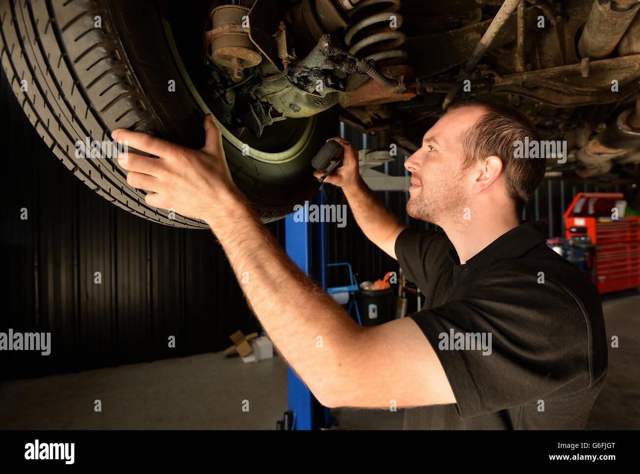 Car Repair Stock Stock Photo - Alamy