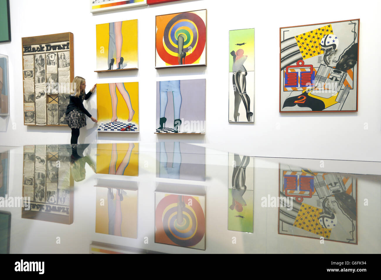 When Britain Went Pop! exhibition Stock Photo - Alamy