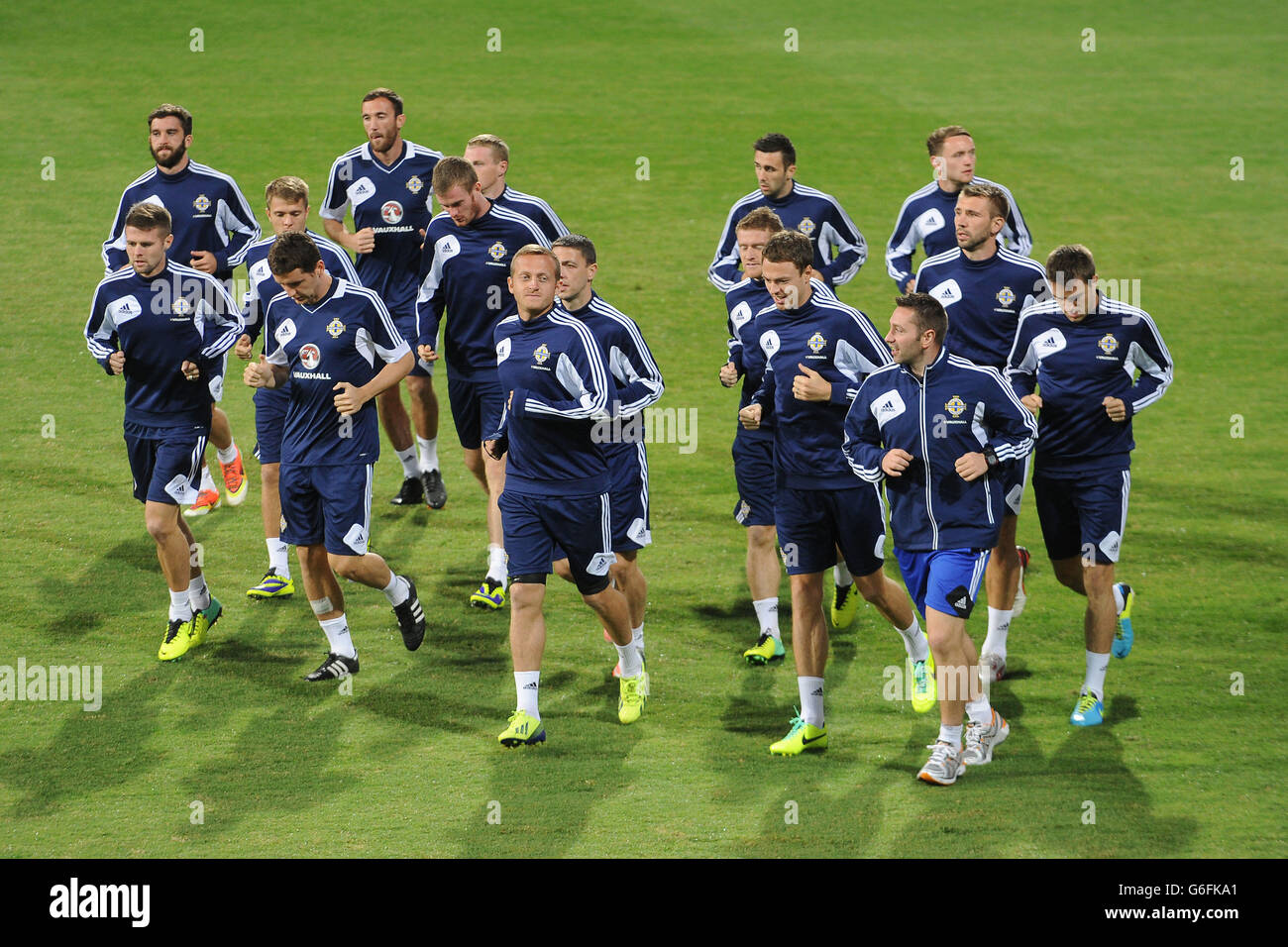Soccer - FIFA World Cup Qualifying - Group F - Azerbaijan v Northern ...