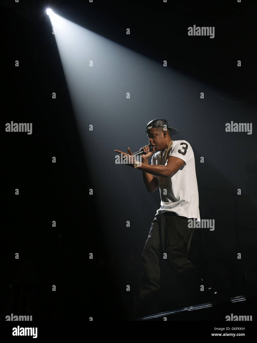 Jay Z performs at The O2 Arena, London as part of his Magna Carter ...