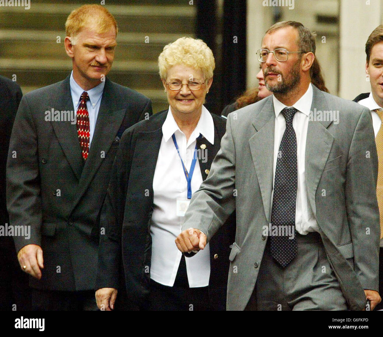 John Clark and James Harrison - Hutton Inquiry Stock Photo - Alamy