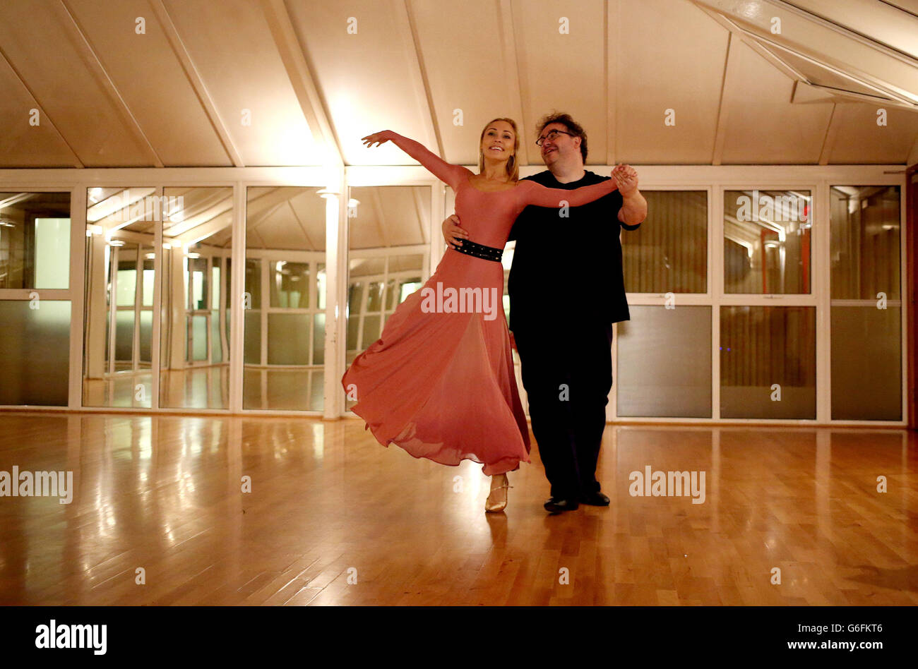 Strictly Come Dancing contestant Mark Benton and dance partner Iveta ...