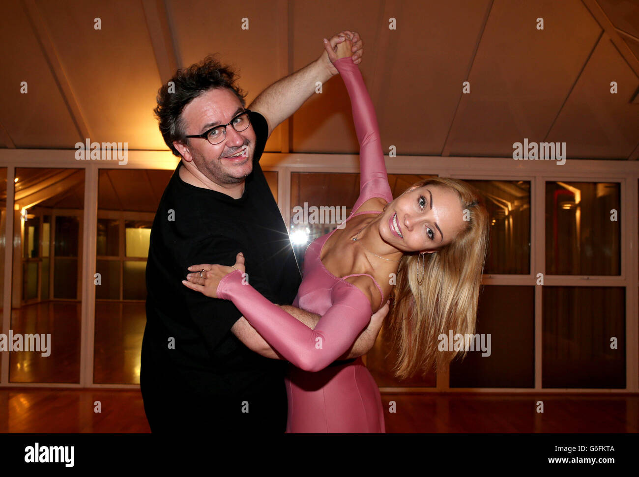 Strictly Come Dancing contestant Mark Benton and dance partner Iveta ...