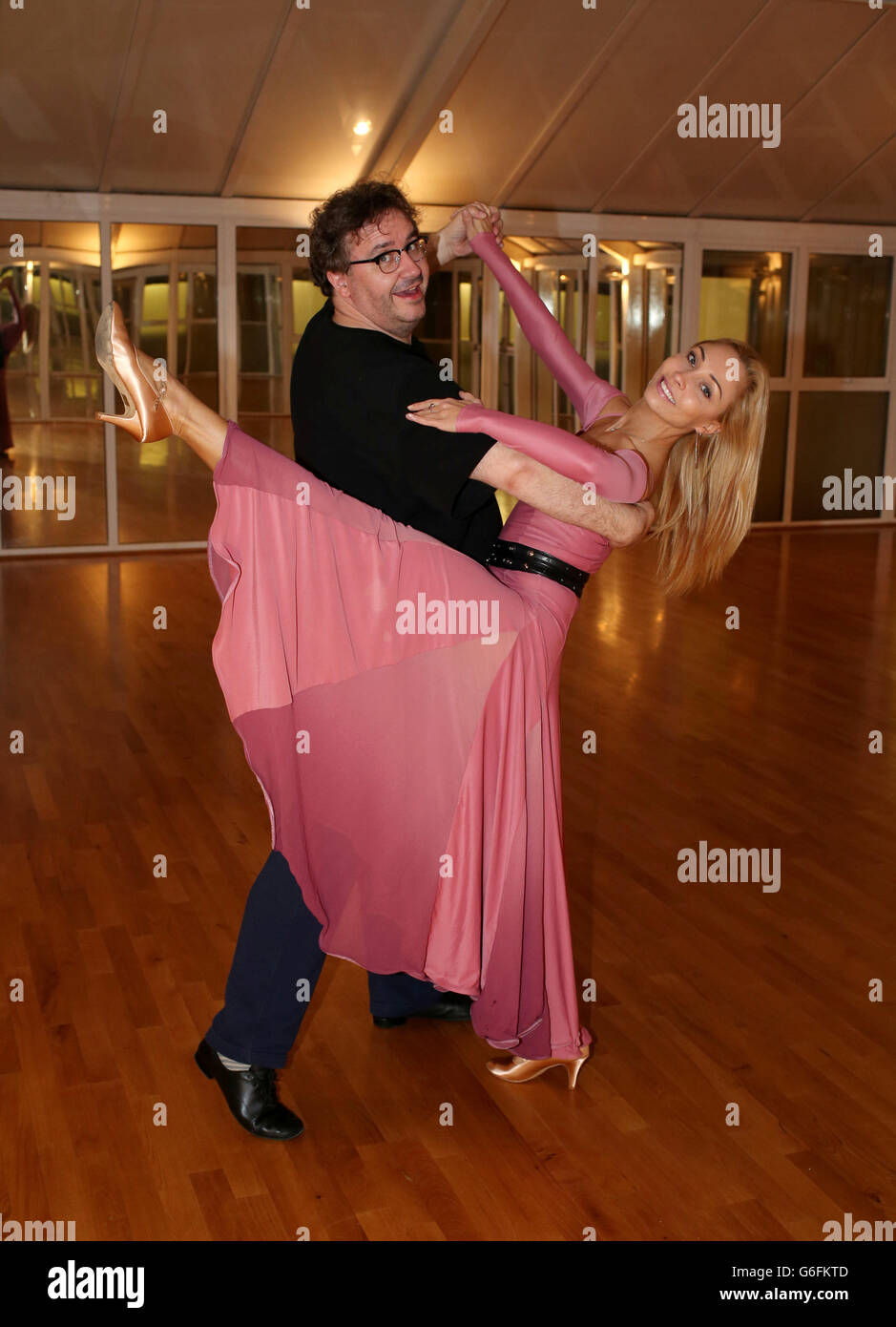 Strictly Come Dancing contestant Mark Benton and dance partner Iveta ...