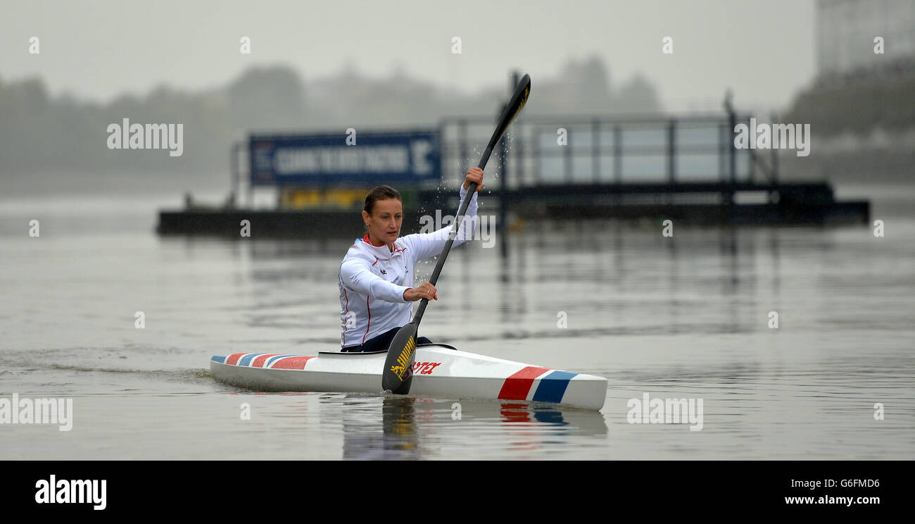 Rowing - Team GB Canoeing Kit Launch - The Embankment Studios Stock ...