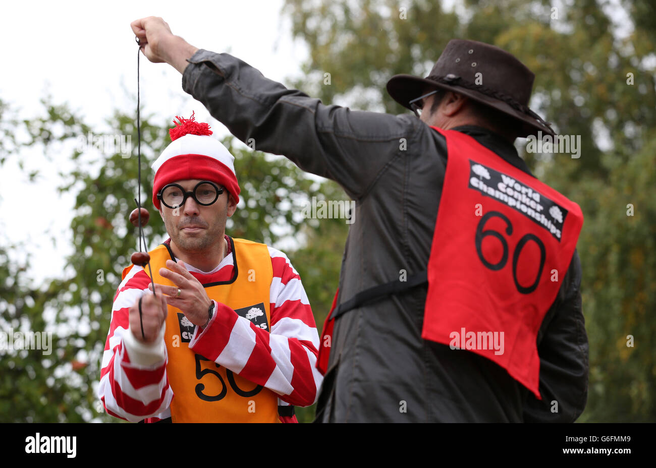 World Conker Championships Stock Photo - Alamy