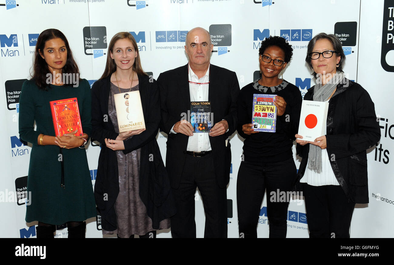 Man Booker Prize photocall Stock Photo - Alamy