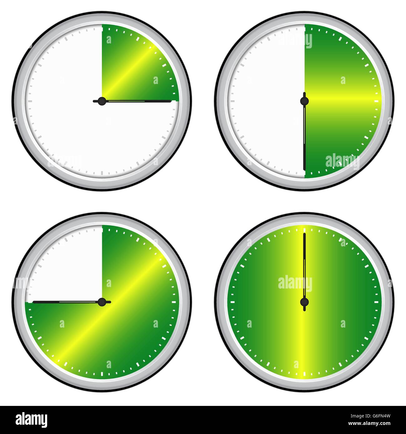 Vector illustration of single isolated time steps icon Stock Vector ...