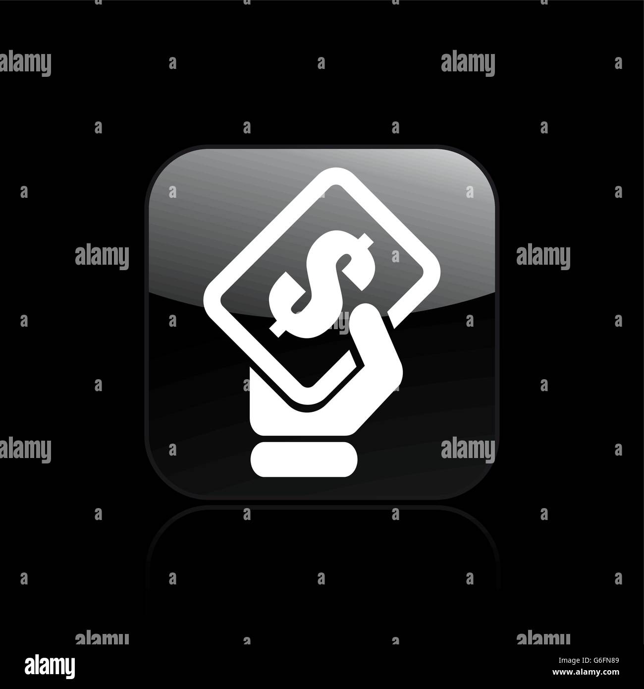 Vector illustration of single isolated pay icon Stock Vector Image ...