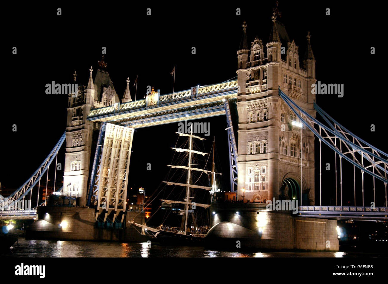 The world's largest Brigantine, the 'Swan fan Makkum' moored at ...