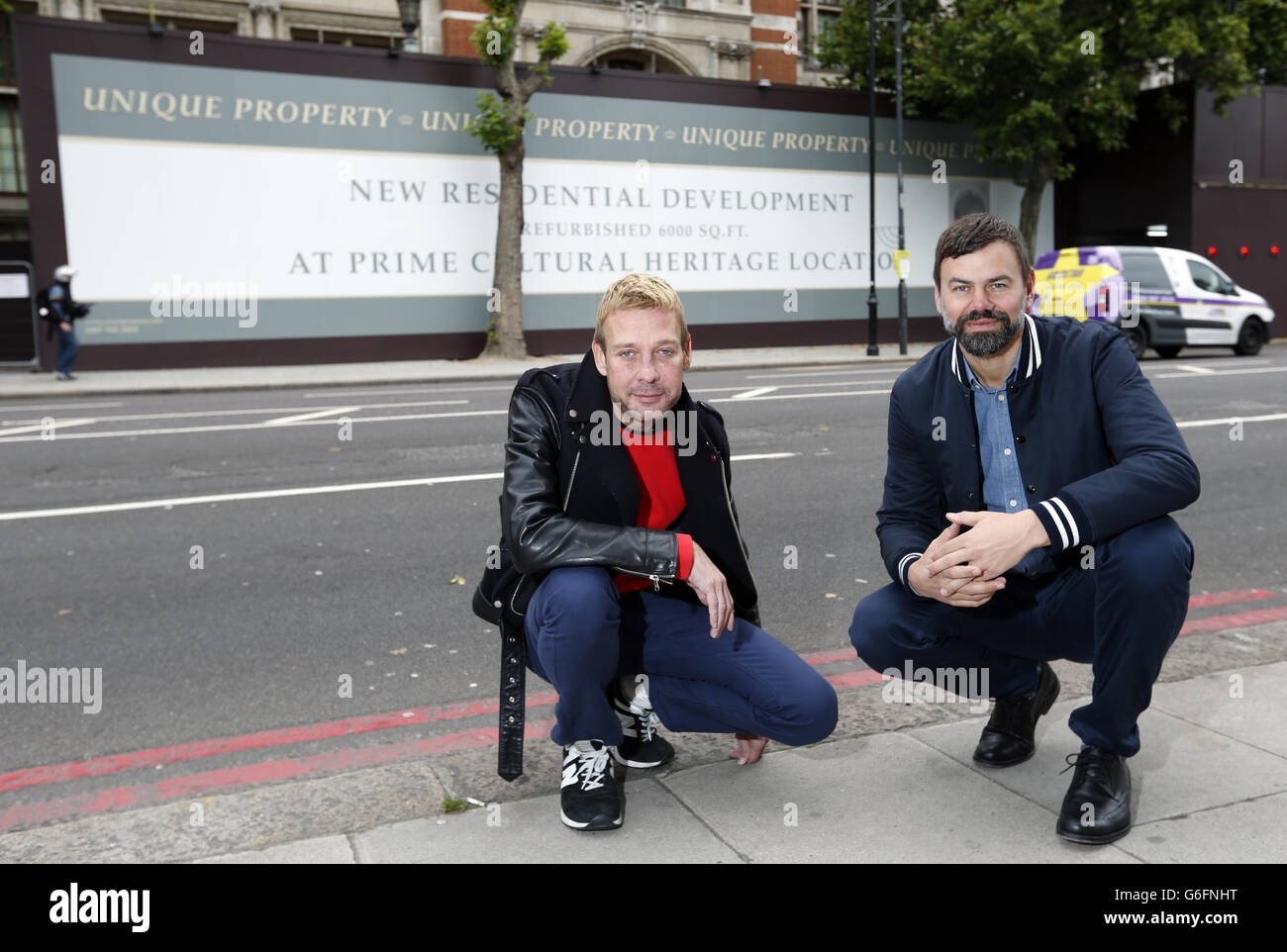 Left right michael elmgreen and ingar dragset hi-res stock photography ...