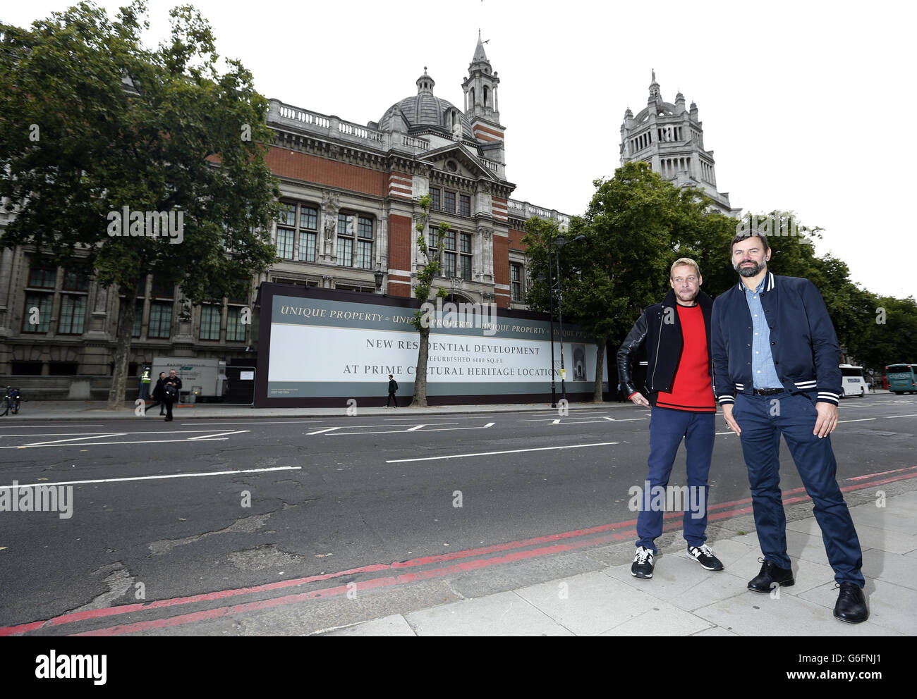 Left right michael elmgreen and ingar dragset hi-res stock photography ...