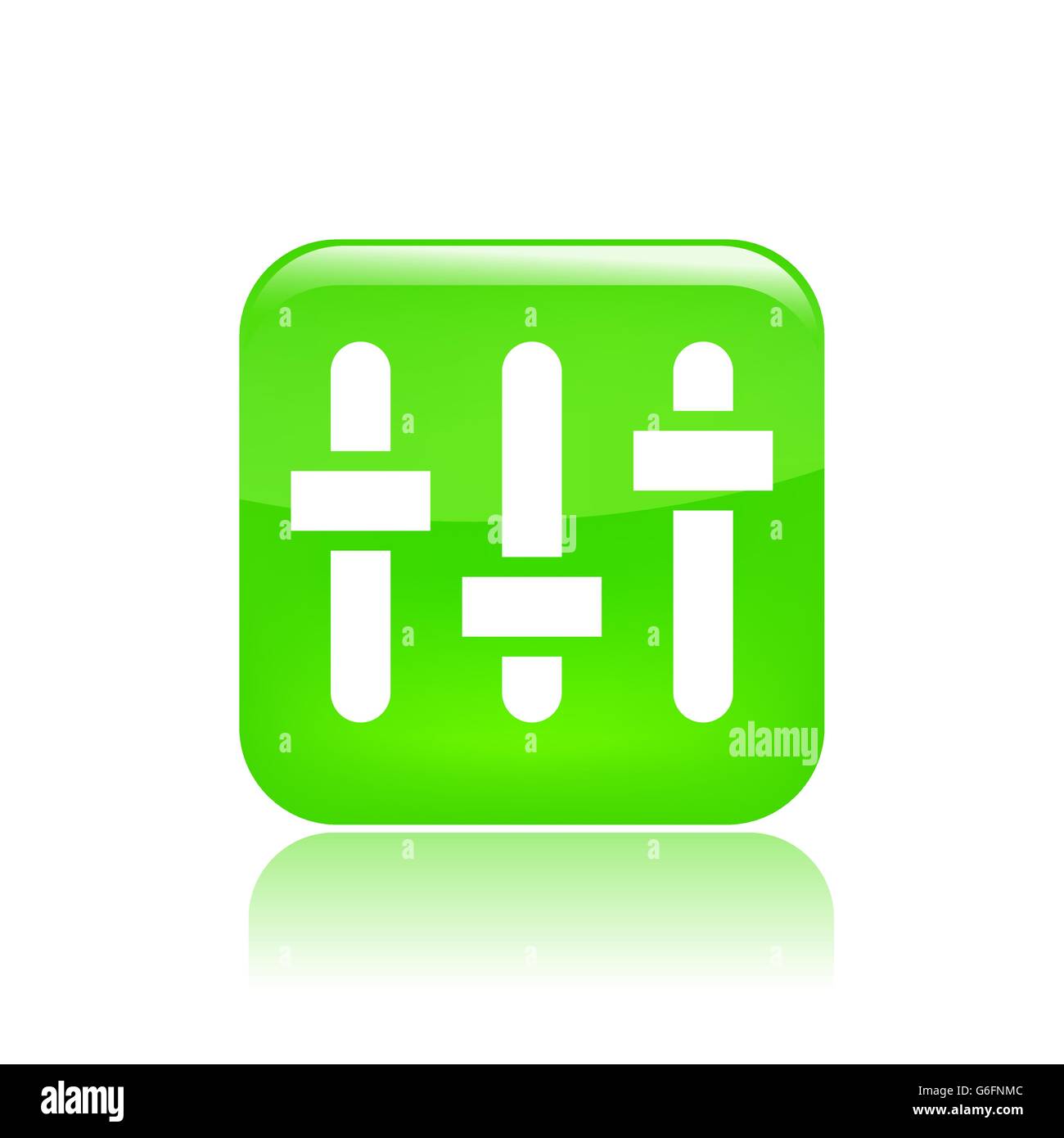Vector illustration of single isolated mixer icon Stock Vector Image ...