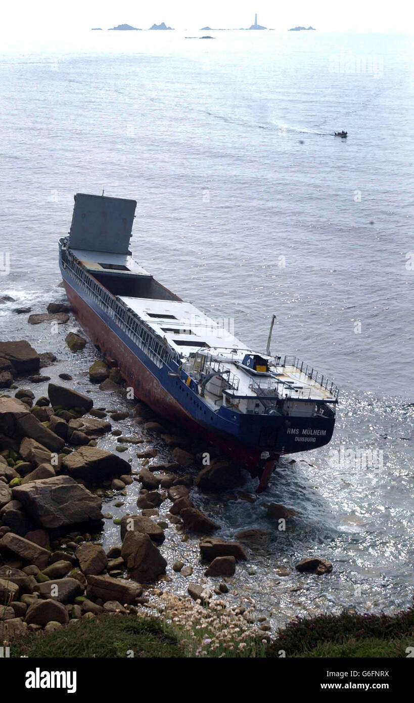 RMS Mulheim Cornwall Stock Photo - Alamy