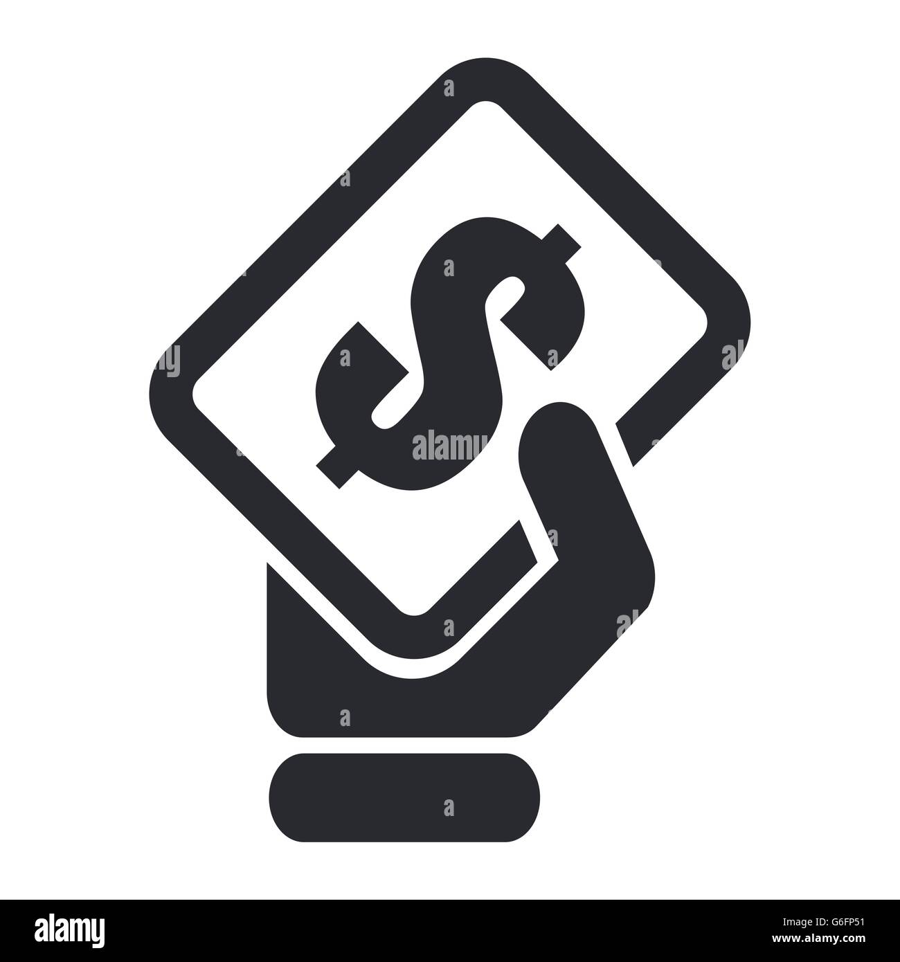 Vector illustration of single isolated cash icon Stock Vector Image ...